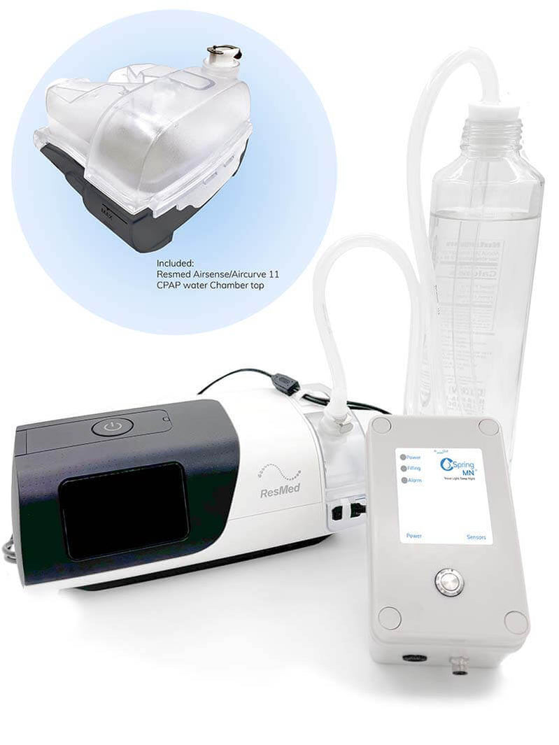 CSpring MINI®: Compact travel CPAP Water Replenishing system | Cspring™