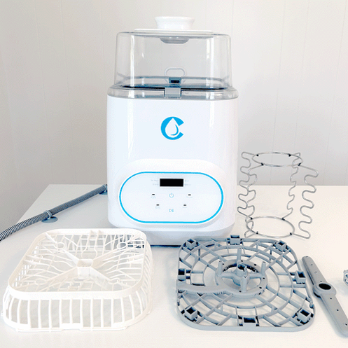 No Ozone! CPAP-BIPAP washer & sterilizer - The RediClean® | Cspring™