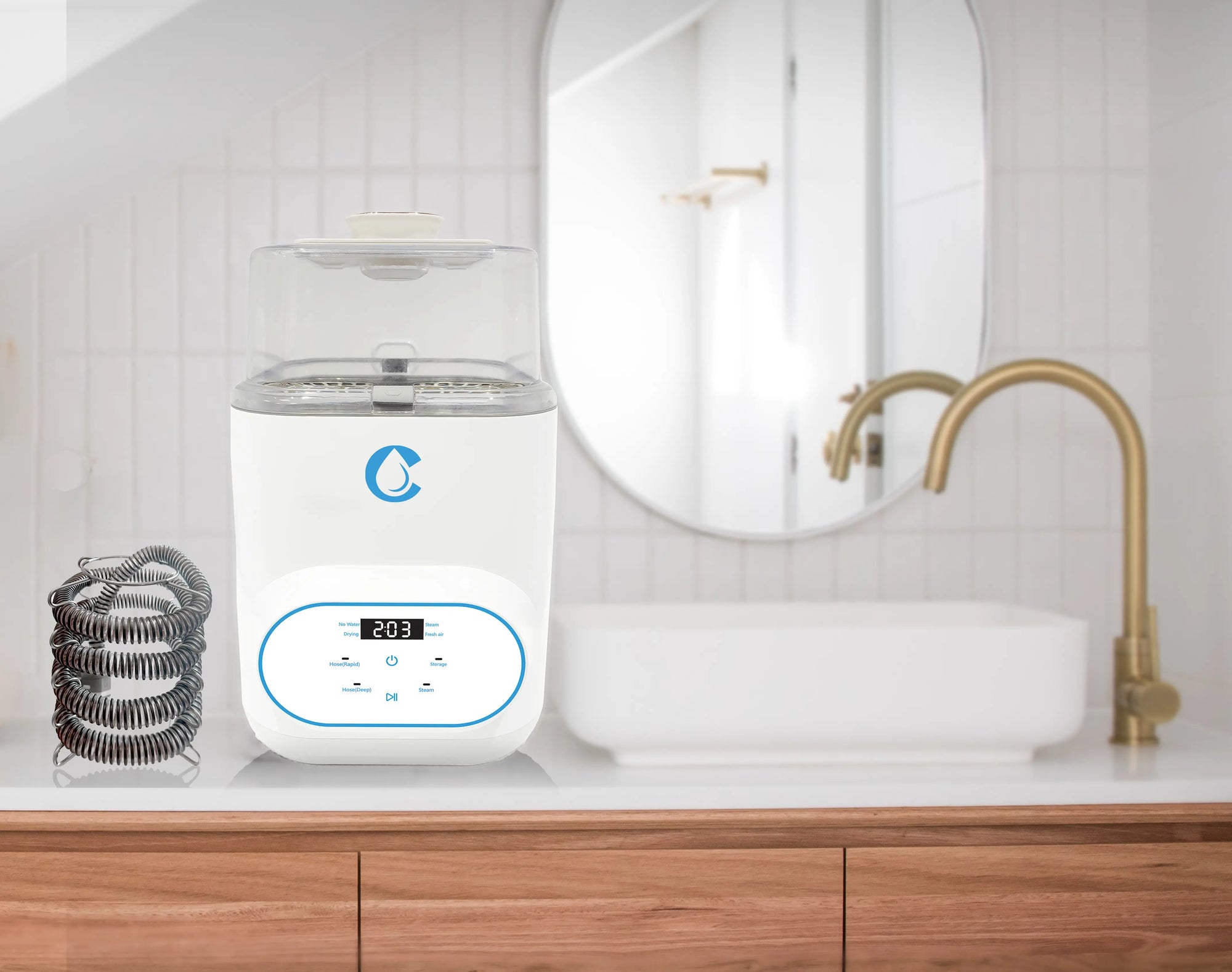 Cspring™ | CSpring Mk2 Auto CPAP-BiPAP water replenishing system